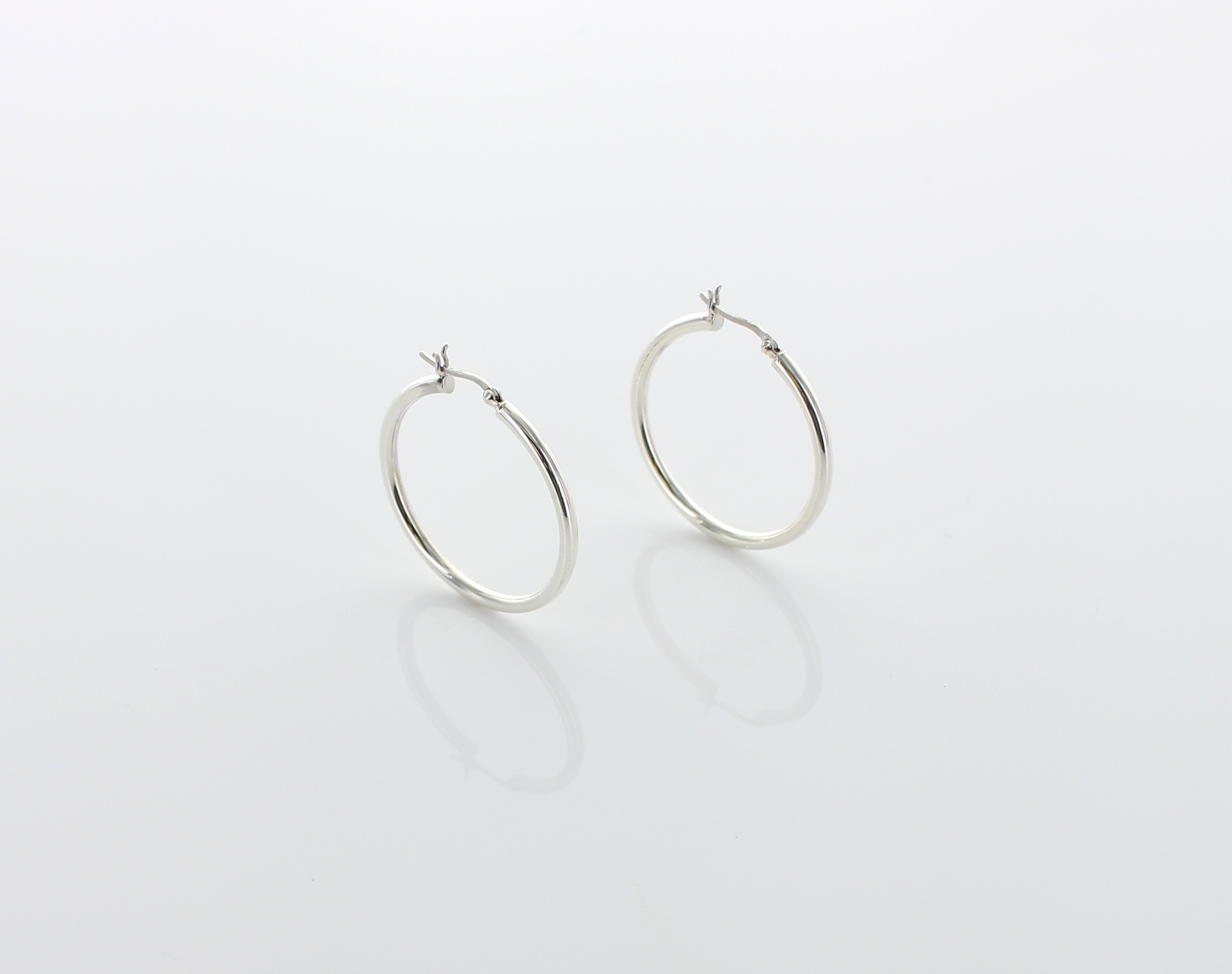 925 Sterling Silver Hoops - Best of Everything | Online Shopping