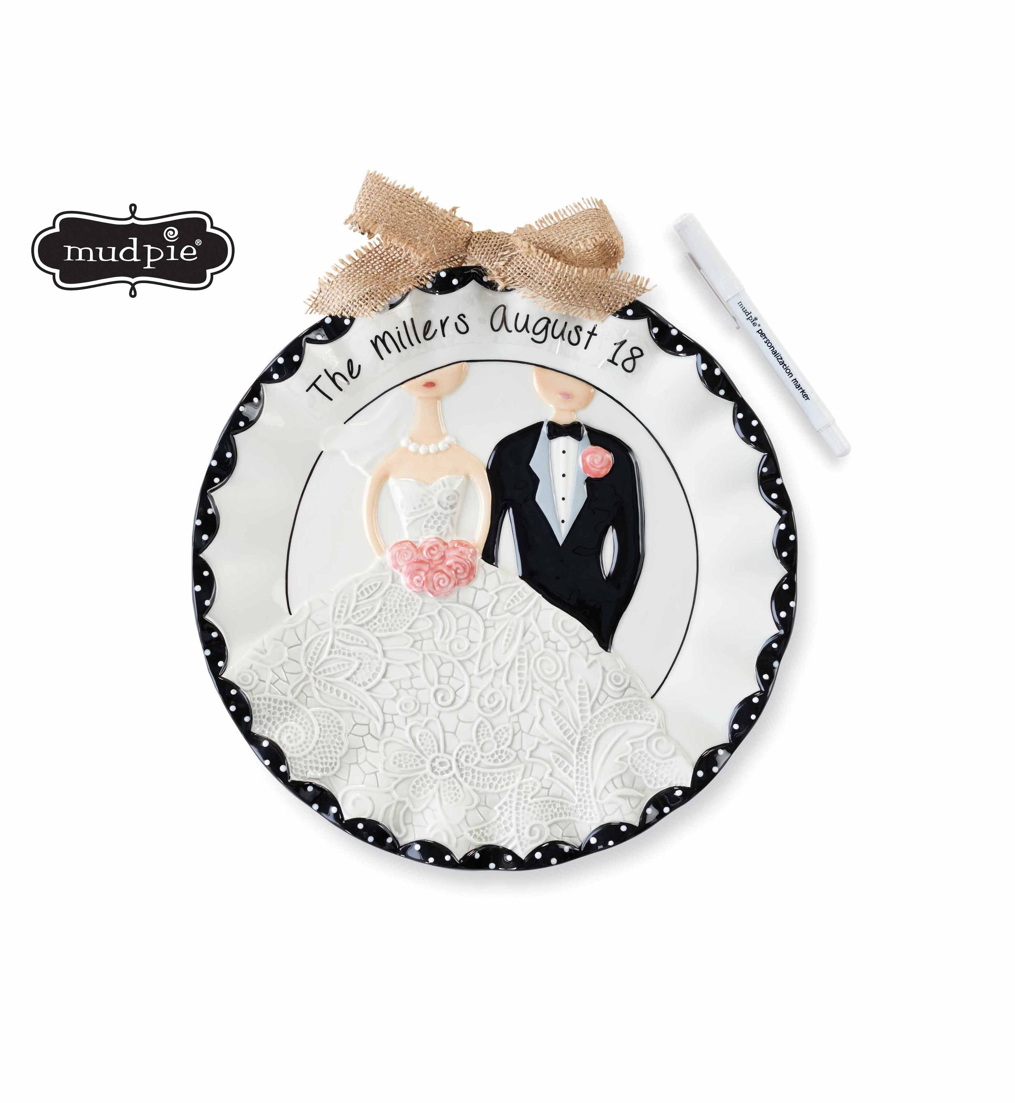 Personalized Wedding Plate - Best of Everything | Online Shopping