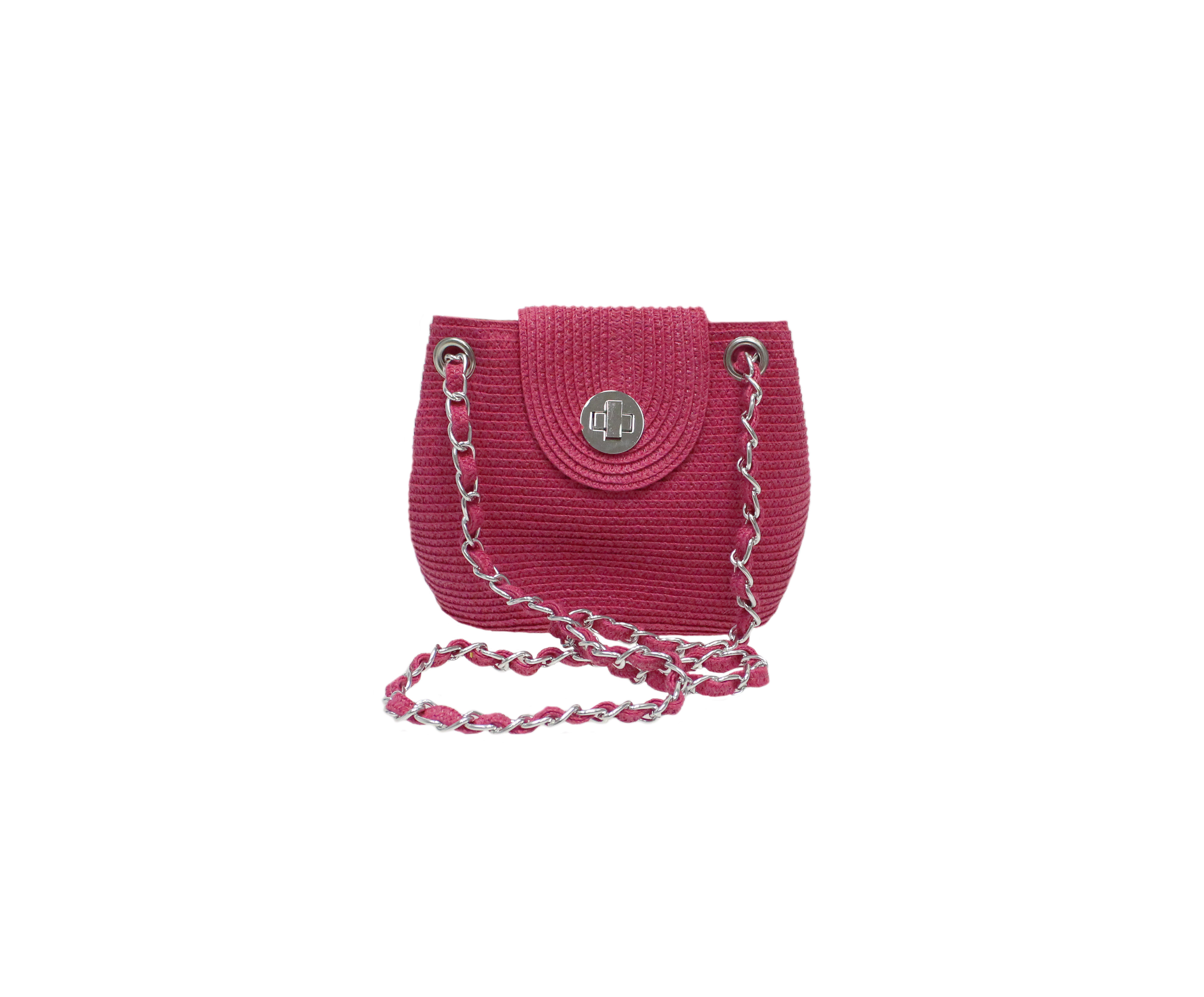 Pink Straw Bag - Best of Everything | Online Shopping