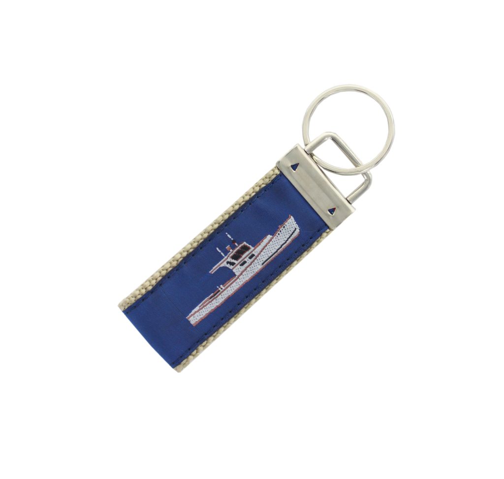 Lobster Boat Key Fob (Made In USA!) - Best of Everything | Online Shopping