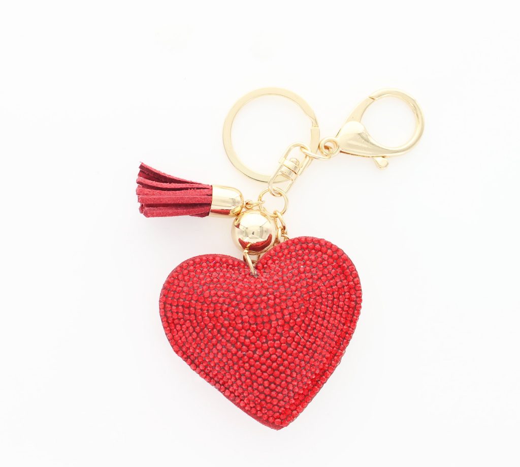 Red Heart Key Fob - Best of Everything | Online Shopping