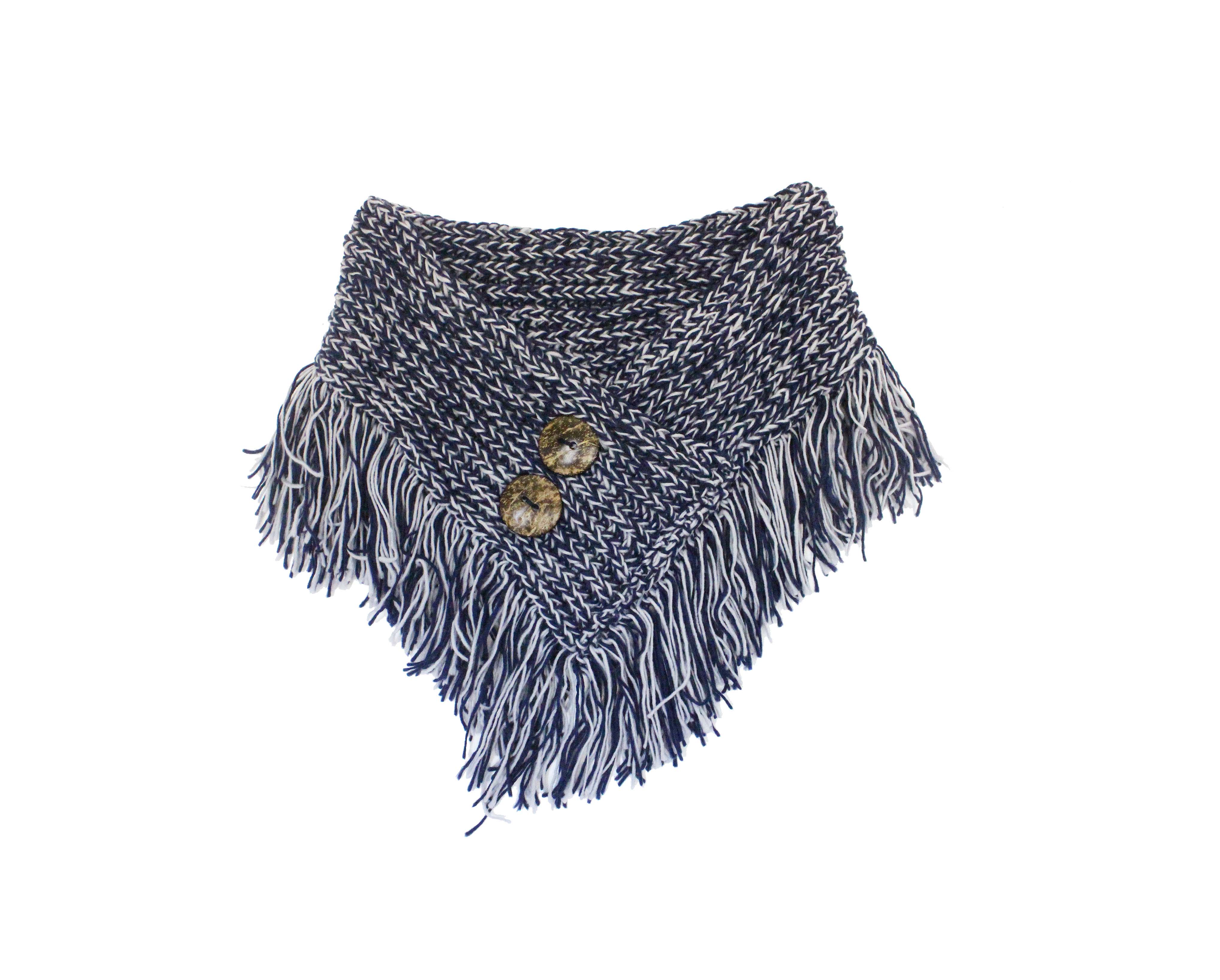 Shoulder Fringe Scarf - Best of Everything | Online Shopping