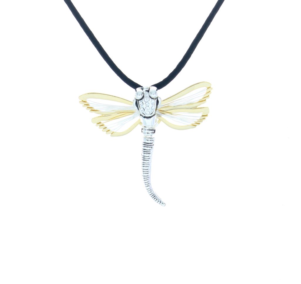 Rhinestone Dragonfly Pendant - Best of Everything | Online Shopping