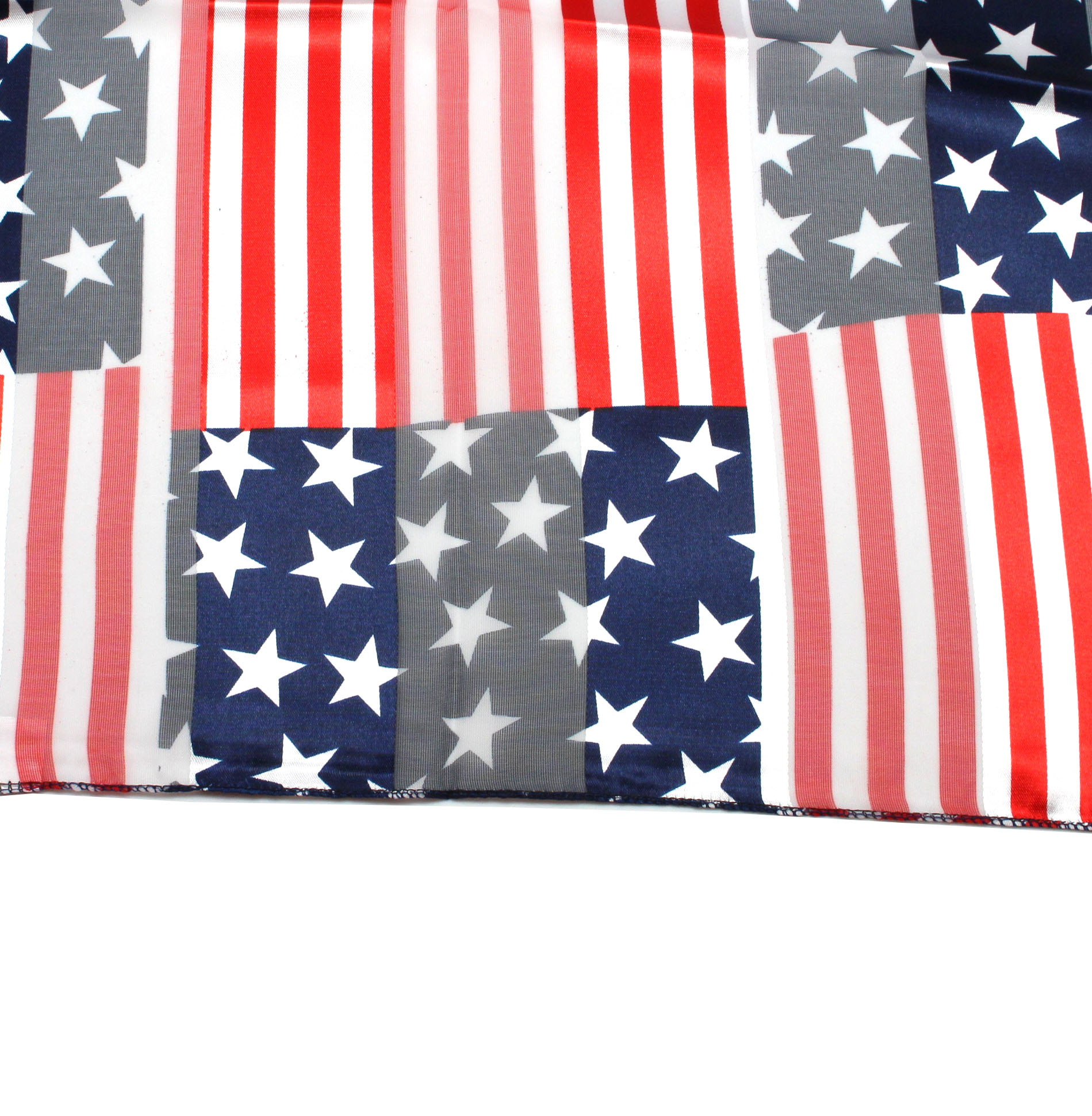 Checkered 4th Of July Scarf - Best of Everything | Online Shopping