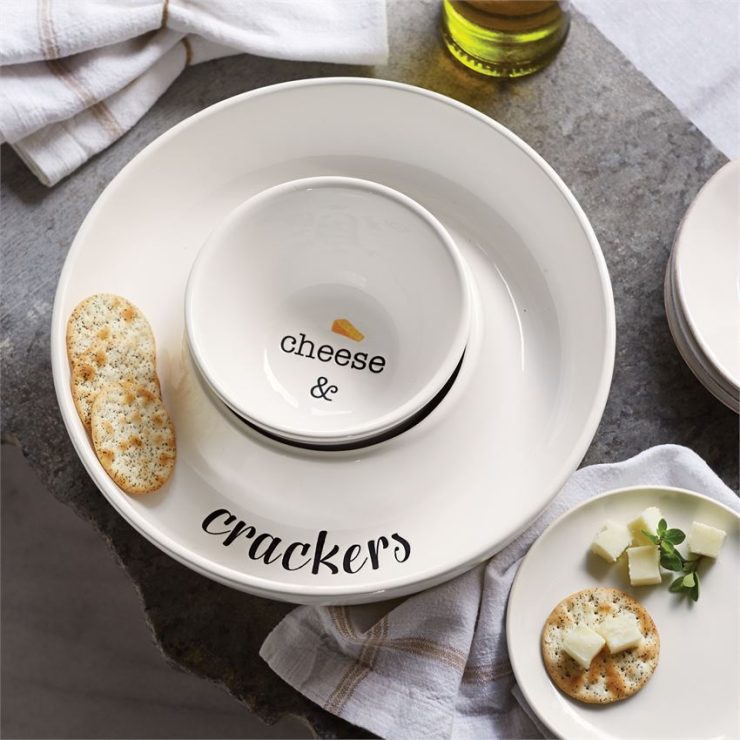Cheese & Cracker Serving Set - Best of Everything | Online Shopping