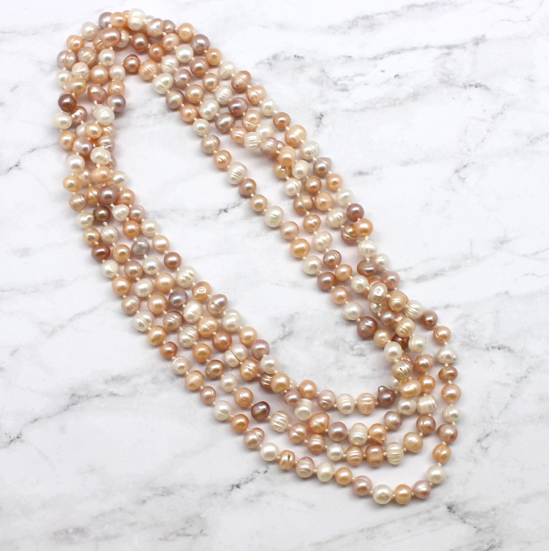 Pretty Pink Pearl Necklace - Best of Everything | Online Shopping