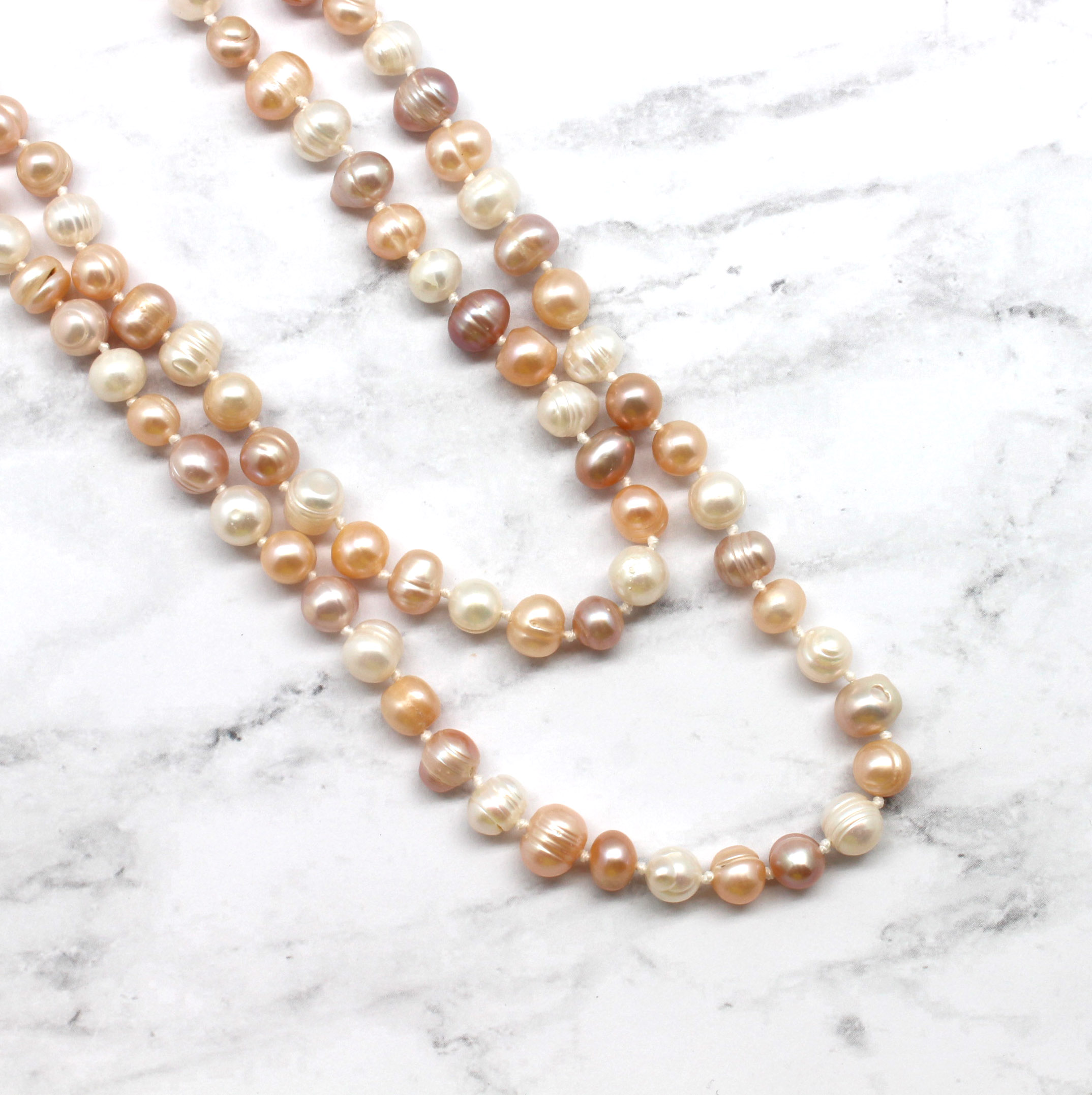 Pretty Pink Pearl Necklace - Best of Everything | Online Shopping
