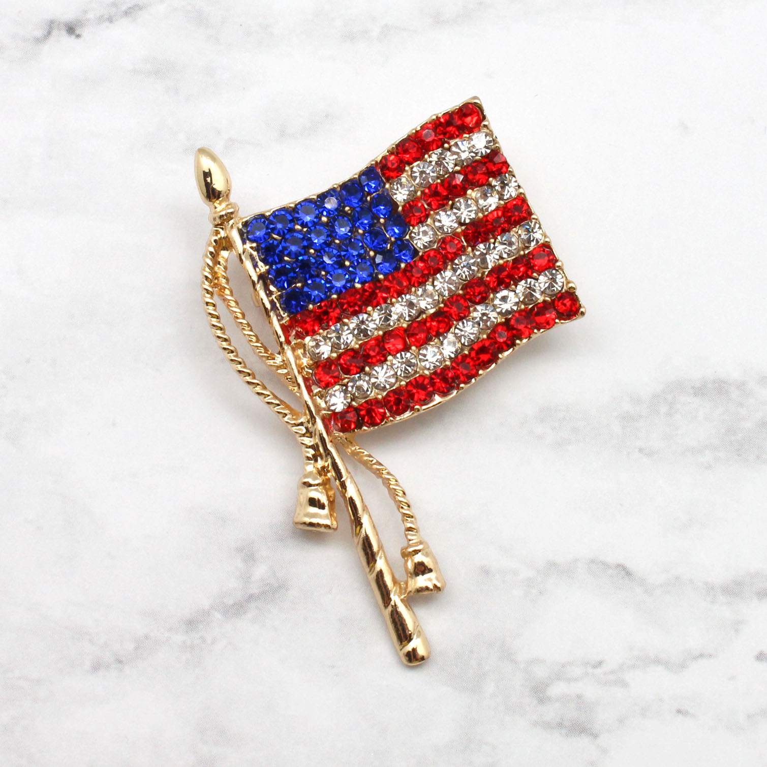 Proud American Gold Pin - Best of Everything | Online Shopping