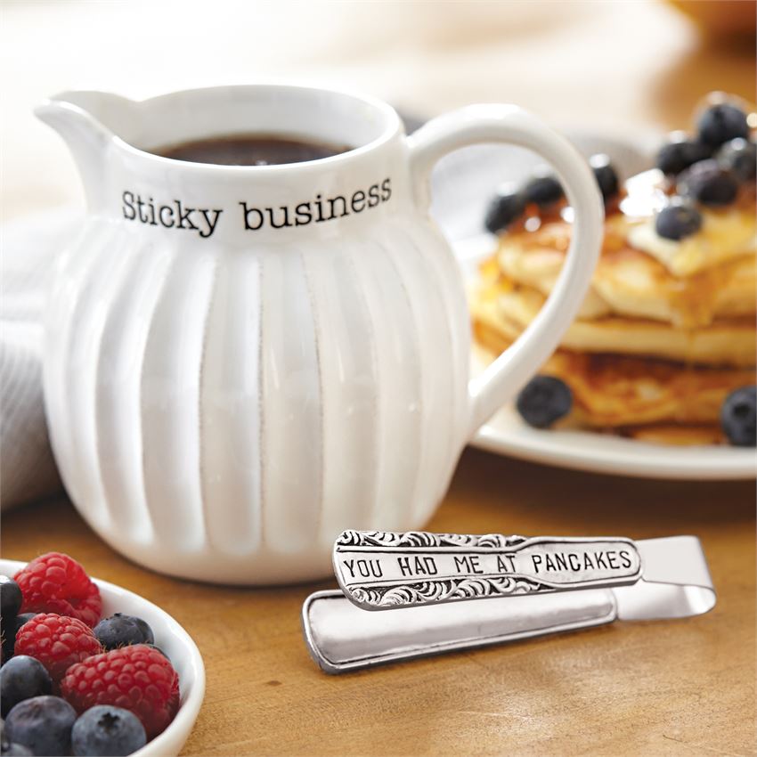 Circa Syrup Pitcher & Pancake Tong Set - Best of Everything | Online ...