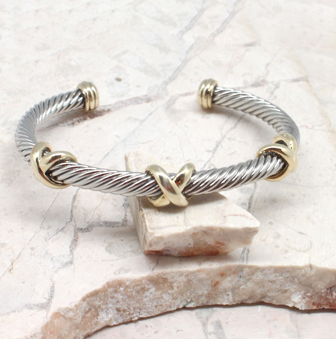 The Simple X Cuff - Best of Everything | Online Shopping
