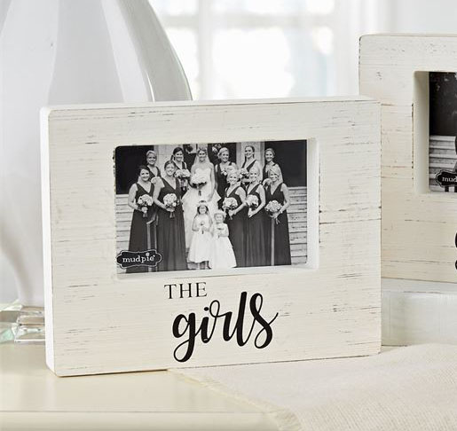 The Girls Wooden Block Picture Frame - Best of Everything | Online Shopping