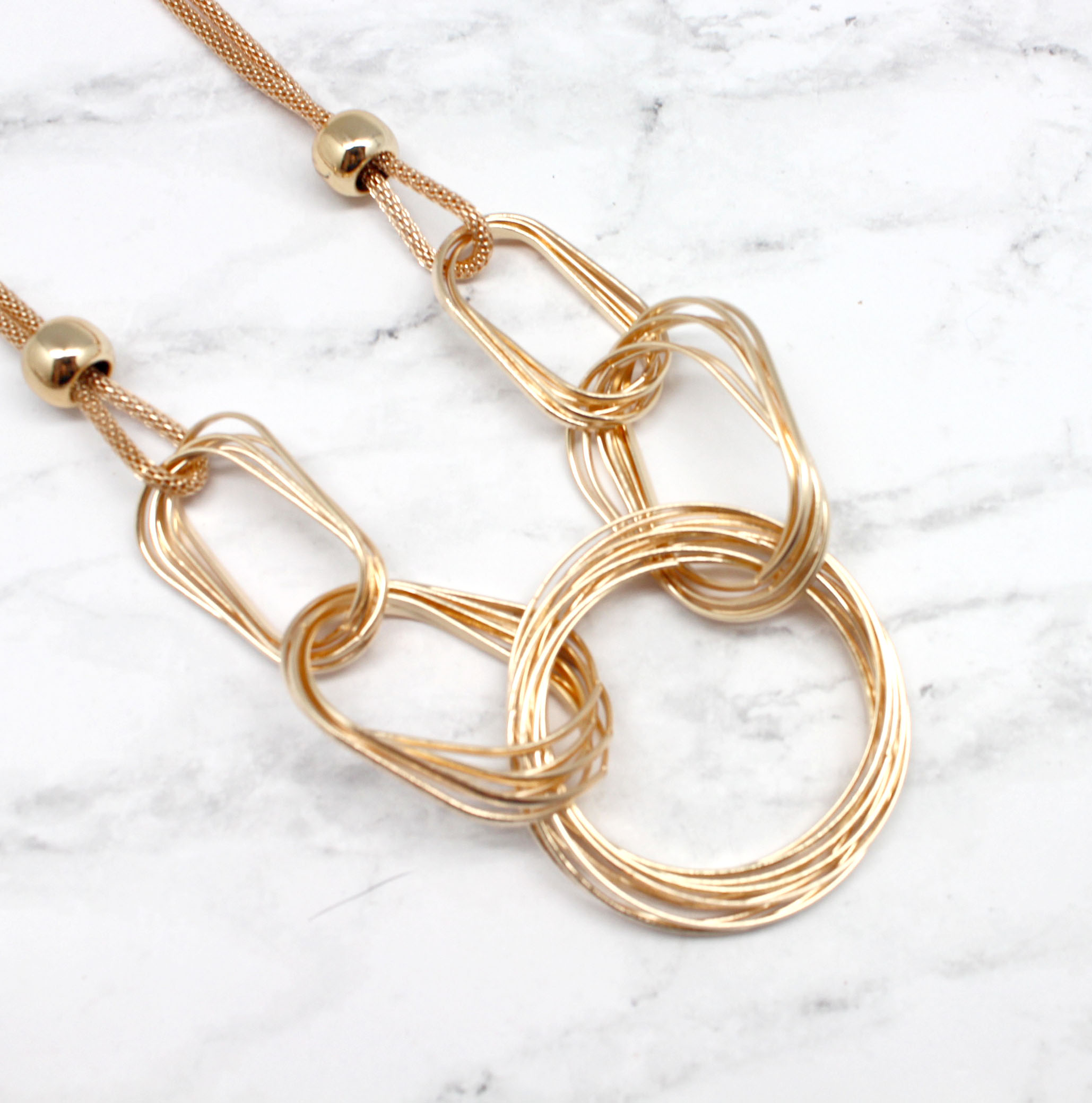 Written In Gold Necklace - Best of Everything | Online Shopping