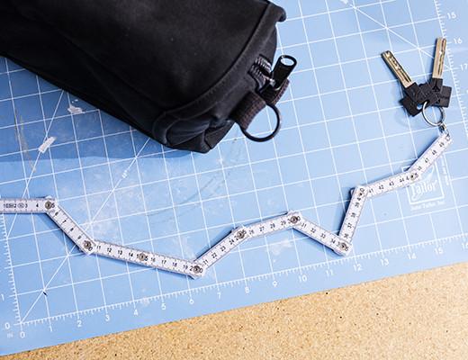 Mini Folding Ruler Keyring - Best of Everything | Online Shopping