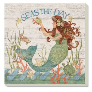 Seas The Day Mermaid Coaster Set - Best of Everything | Online Shopping