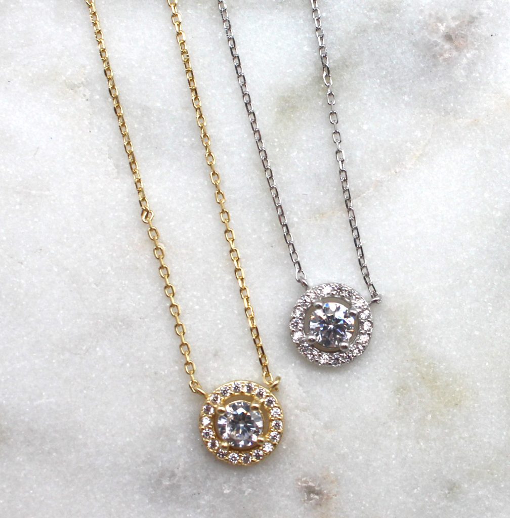 Simple Rhinestone Necklace - Best of Everything | Online Shopping