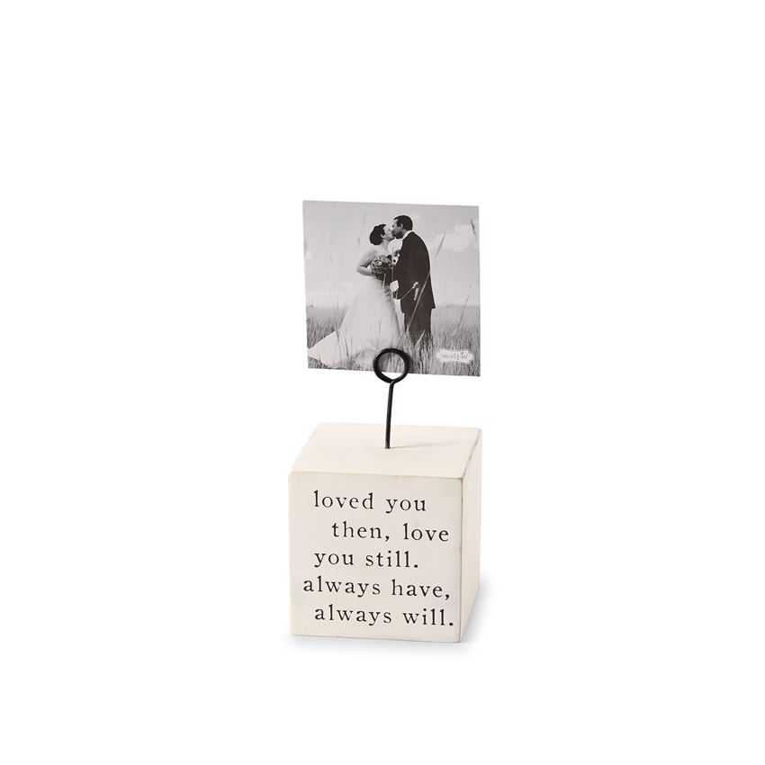 Love You Always Wood Block Frame - Best of Everything | Online Shopping