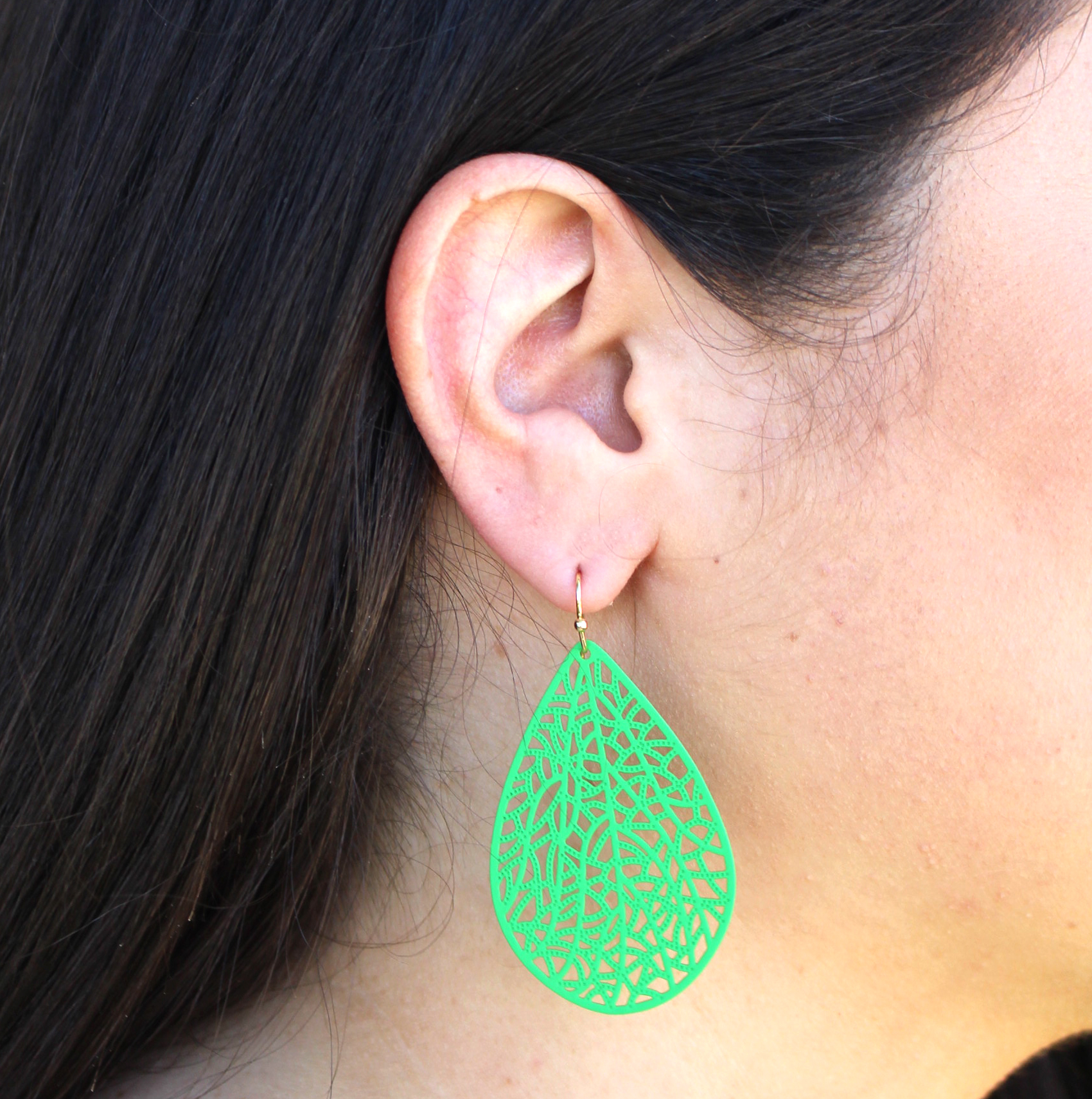 Cute Cutout Bright Earrings - Best of Everything | Online Shopping