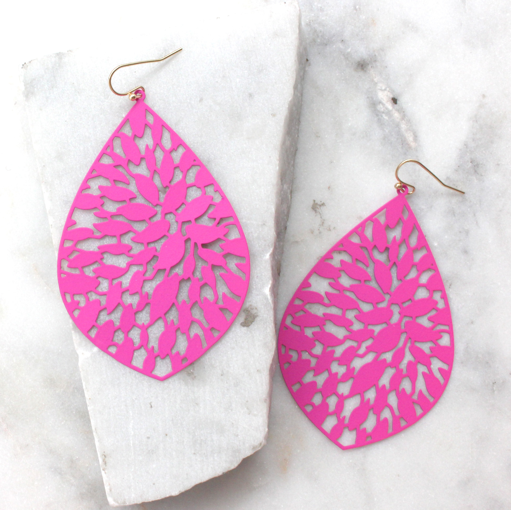 Vibrant Cutout Earrings - Best of Everything | Online Shopping
