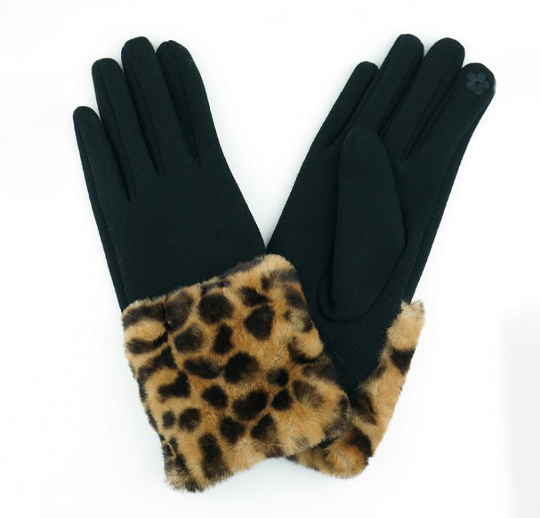 Leopard Gloves - Best of Everything | Online Shopping