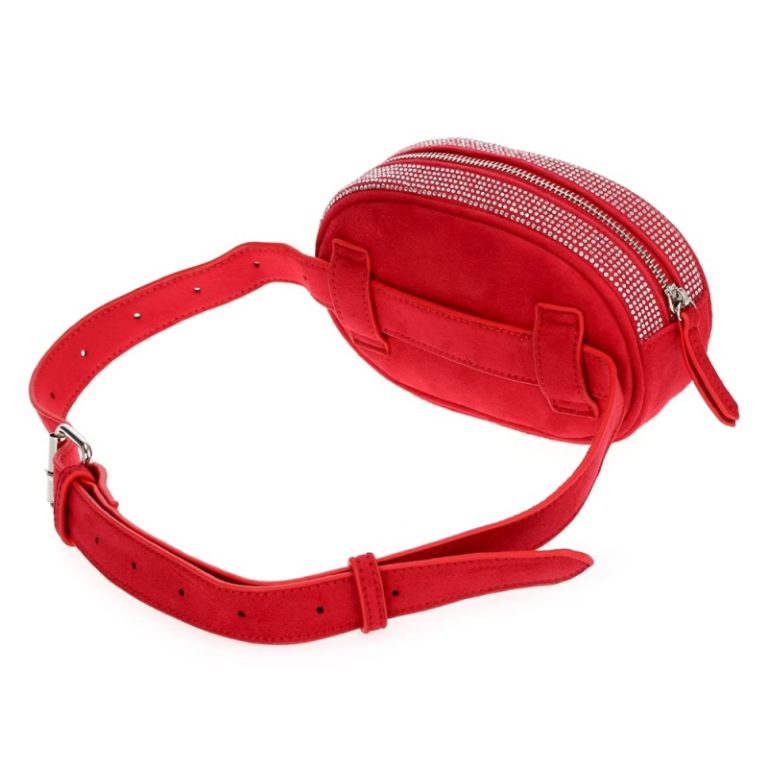 Rhinestone Fanny Pack in Red - Best of Everything | Online Shopping