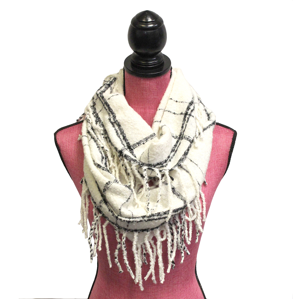 Tartan Infinity Scarf - Best of Everything | Online Shopping