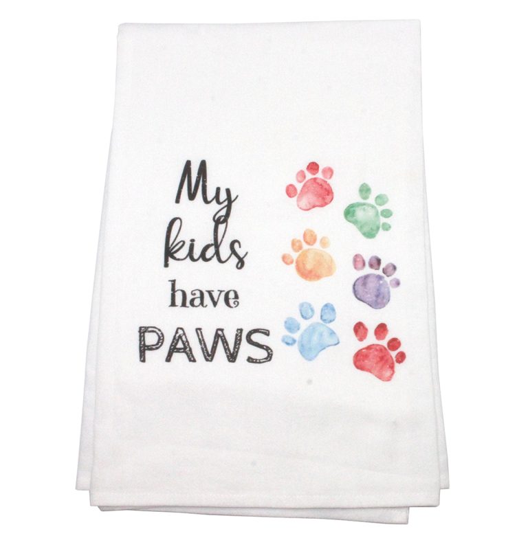 My Kids Have Paws Towel - Best of Everything | Online Shopping
