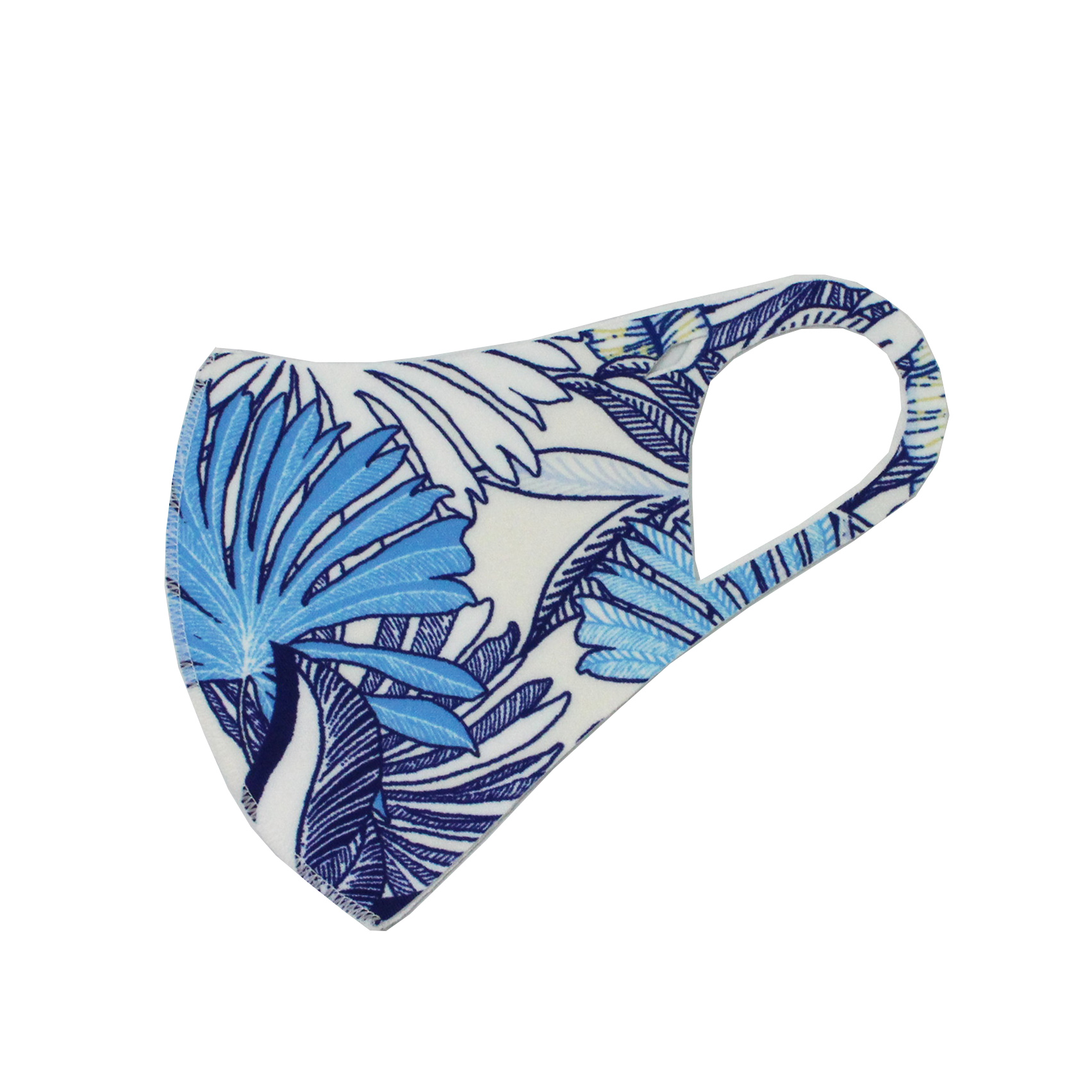 Tropical Breeze Face Mask In Blue - Best of Everything | Online Shopping