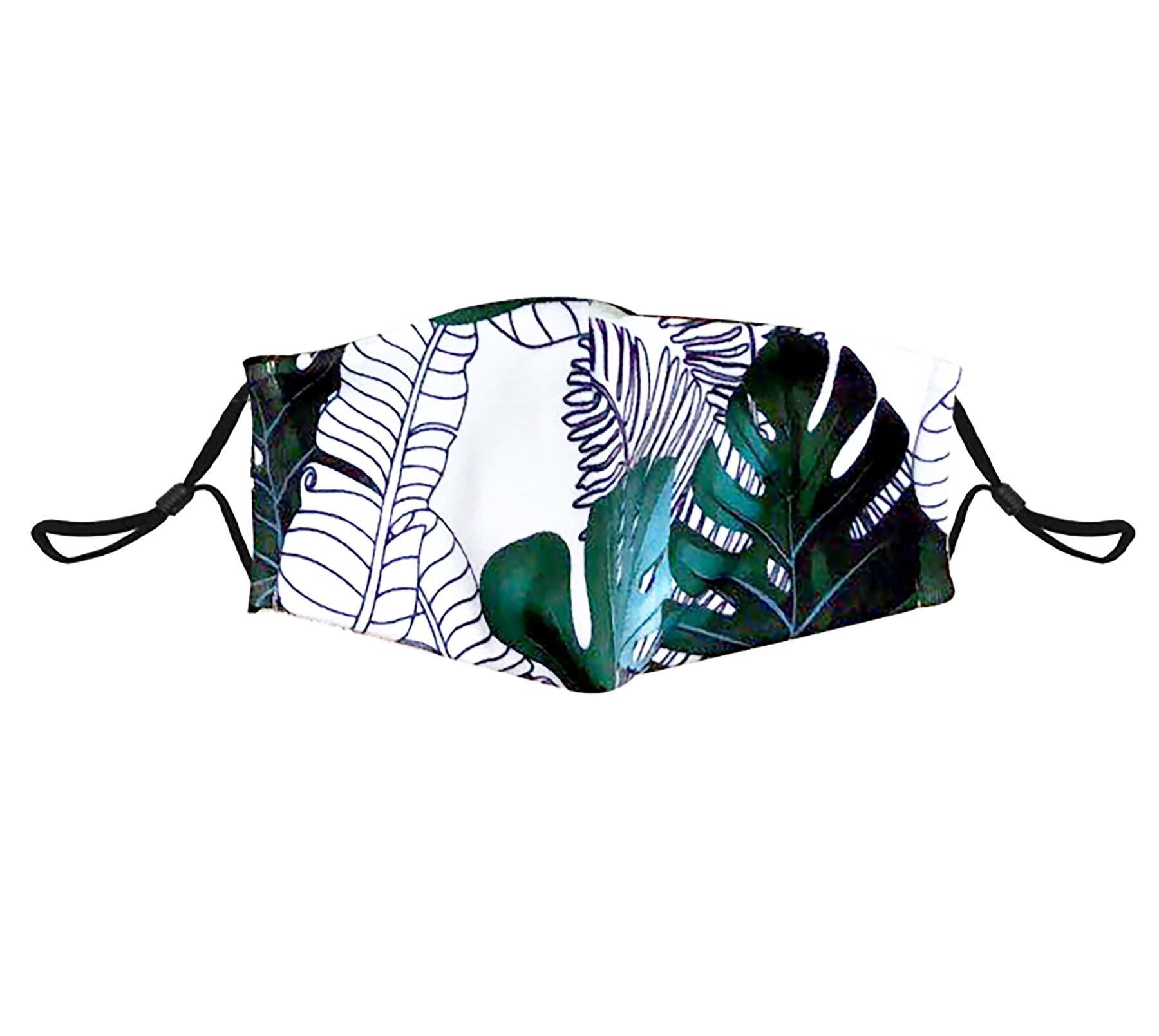 Tropical Leaf Face Mask - Best of Everything | Online Shopping