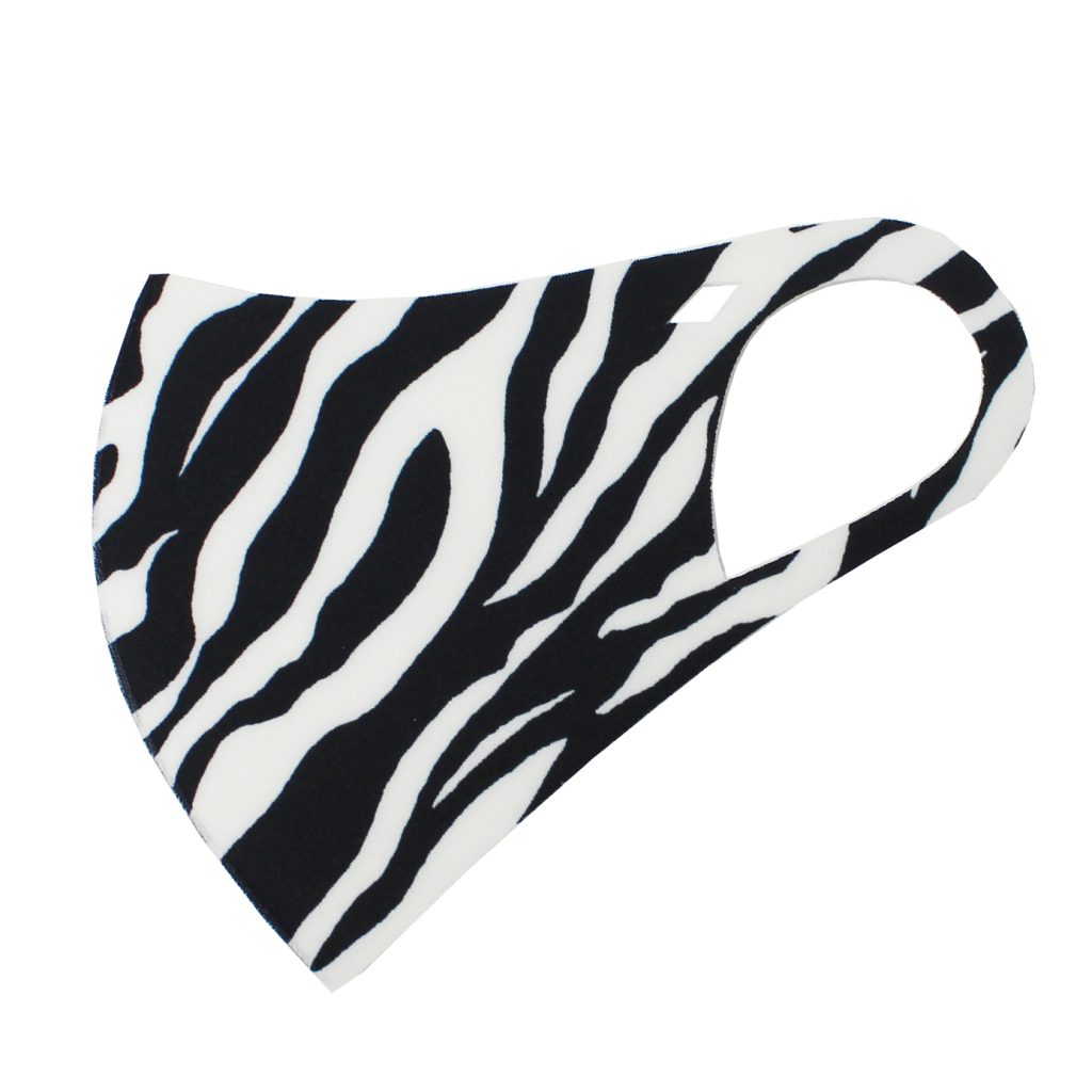 Zebra Print Face Mask - Best of Everything | Online Shopping