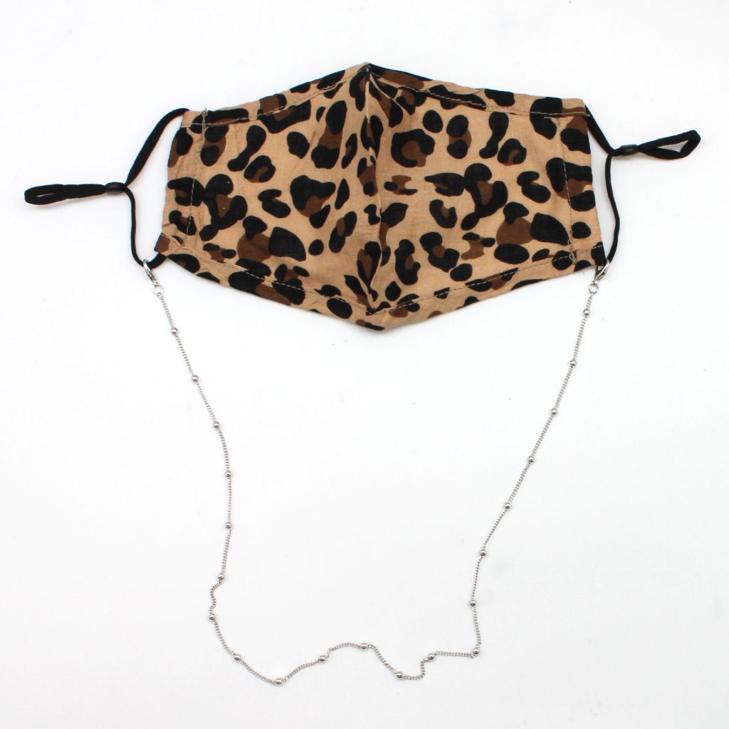 Gold Beaded Mask Chain - Best of Everything | Online Shopping