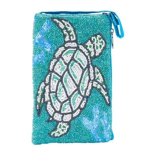 Turtle Beaded Crossbody Handbag - Best of Everything | Online Shopping
