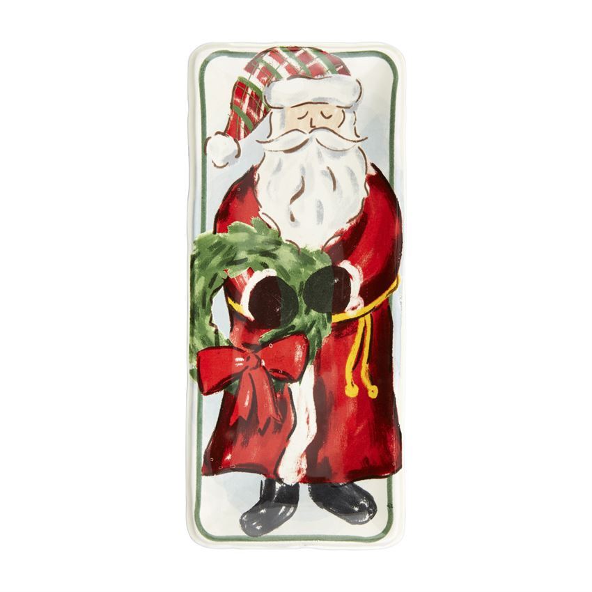 Santa Ceramic Tray - Best of Everything | Online Shopping