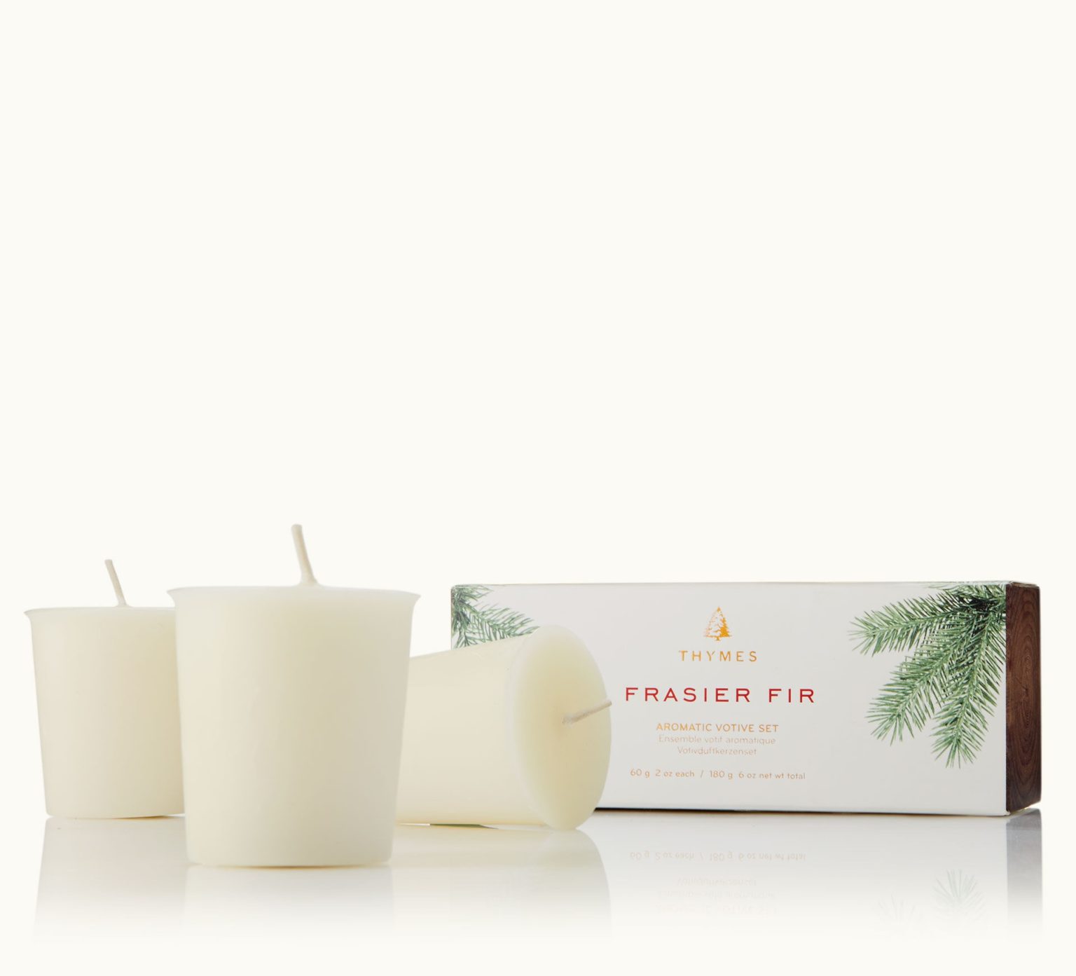 Frasier Fir Votive Candle Set - Best of Everything | Online Shopping