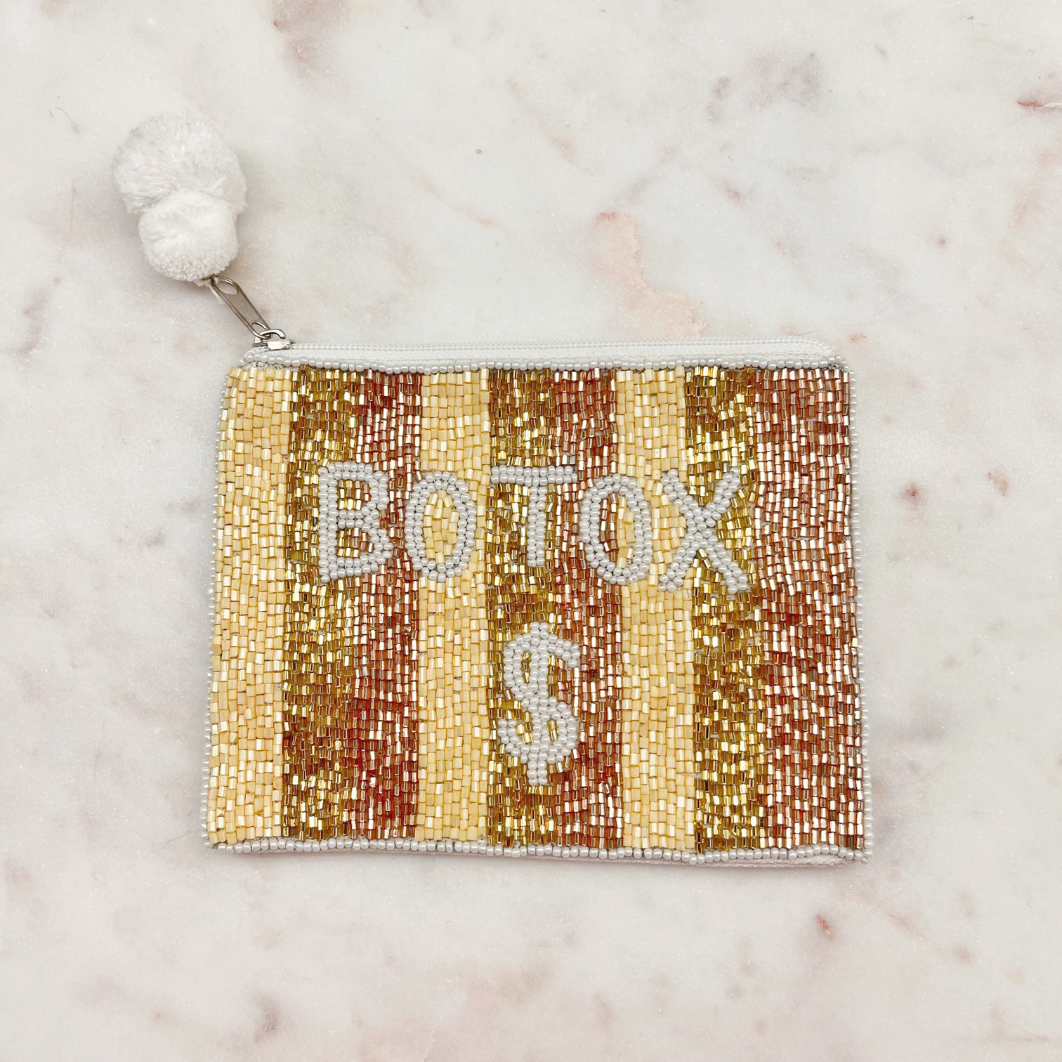Botox Beaded Coin Pouch - Best of Everything | Online Shopping
