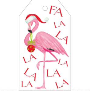 Christmas Flamingo Gift Tags - Best of Everything | Online Shopping